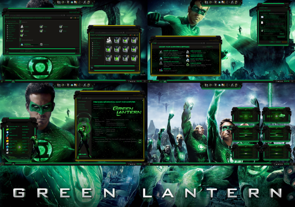 GREEN LANTERN Premium SkinPack