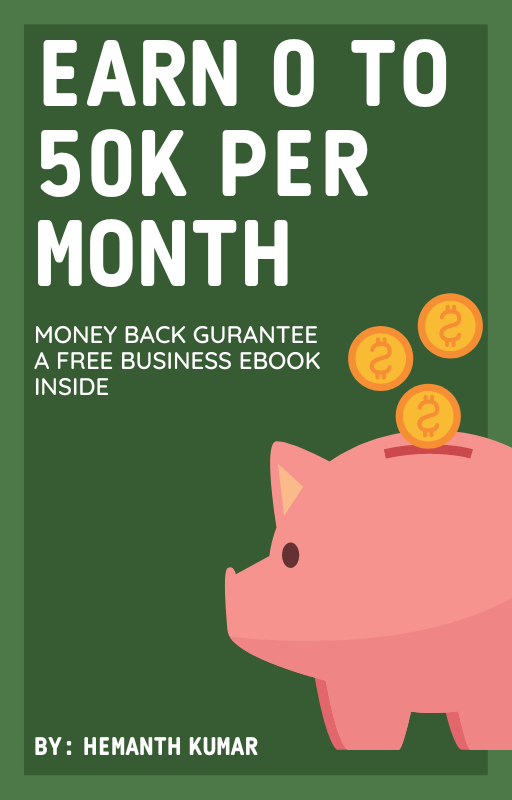 earn 0 to 50k per month without investment