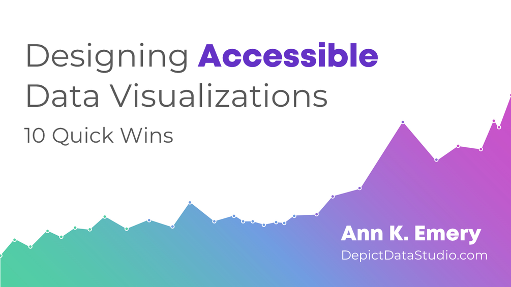 Accessible Data Visualizations (Ebook)