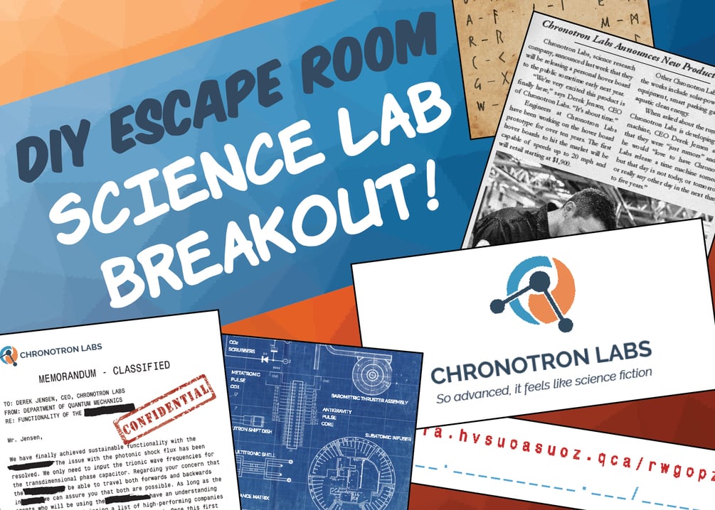 DIY Escape Room Kit - Science Lab Breakout