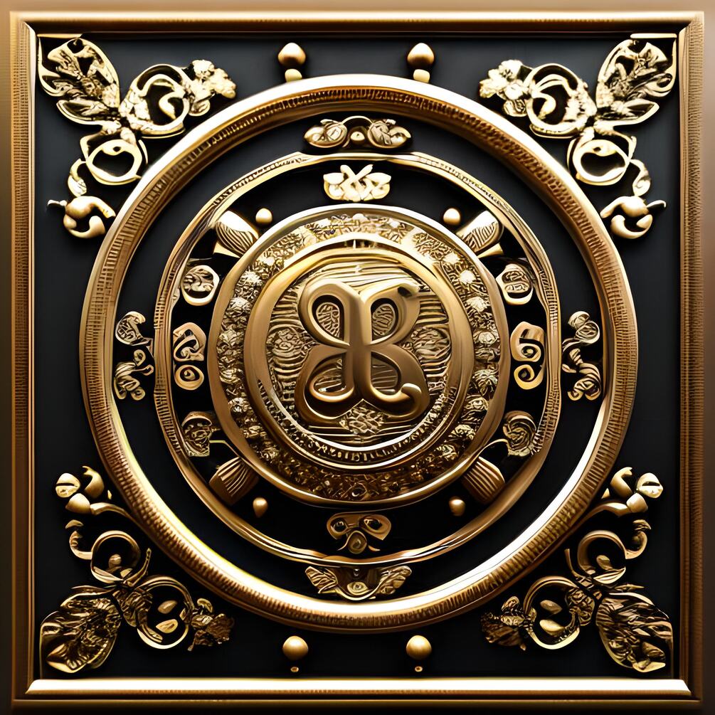 Lucky Symbol Logo For Wealth and Good Luck