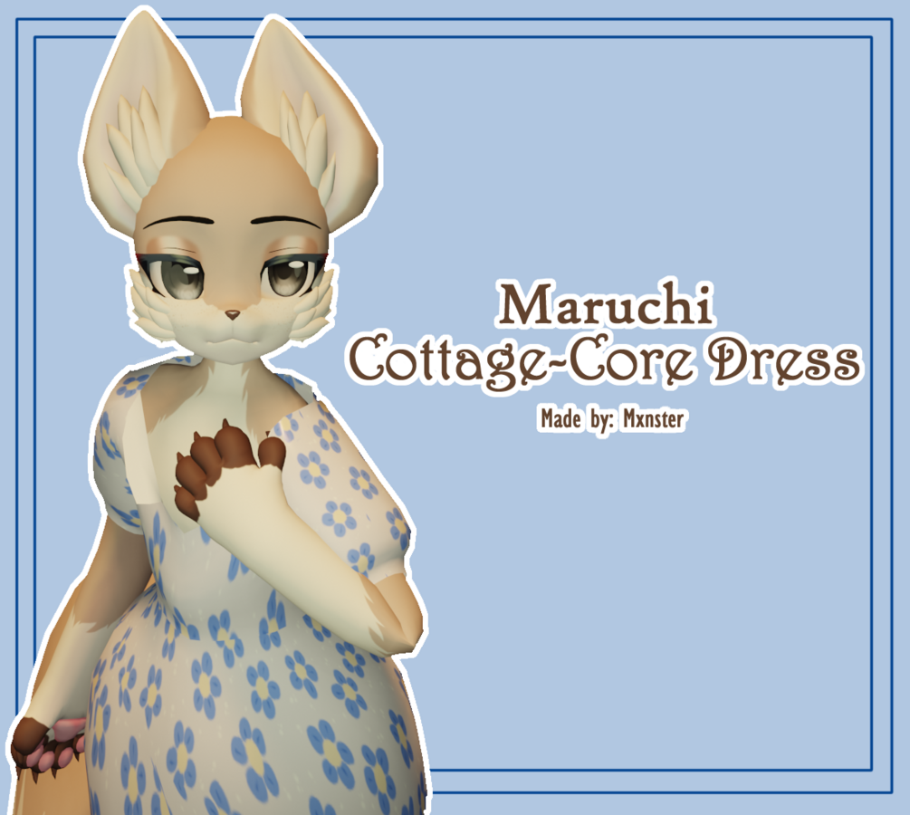Maruchi Cottage-core dress (FREE)