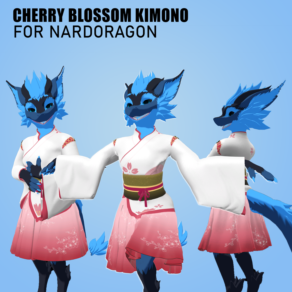 Cherry Blossom Kimono for Nardoragon