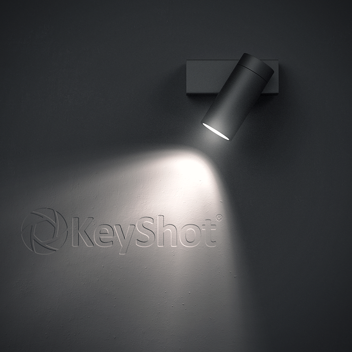 KeyShot 6 Scene Package - Wall Lamp