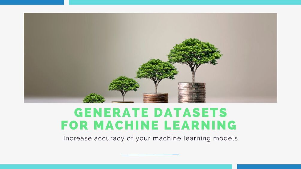 Generate Datasets For Machine Learning 