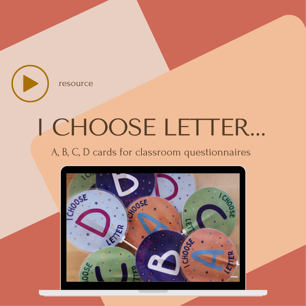 I choose letter...