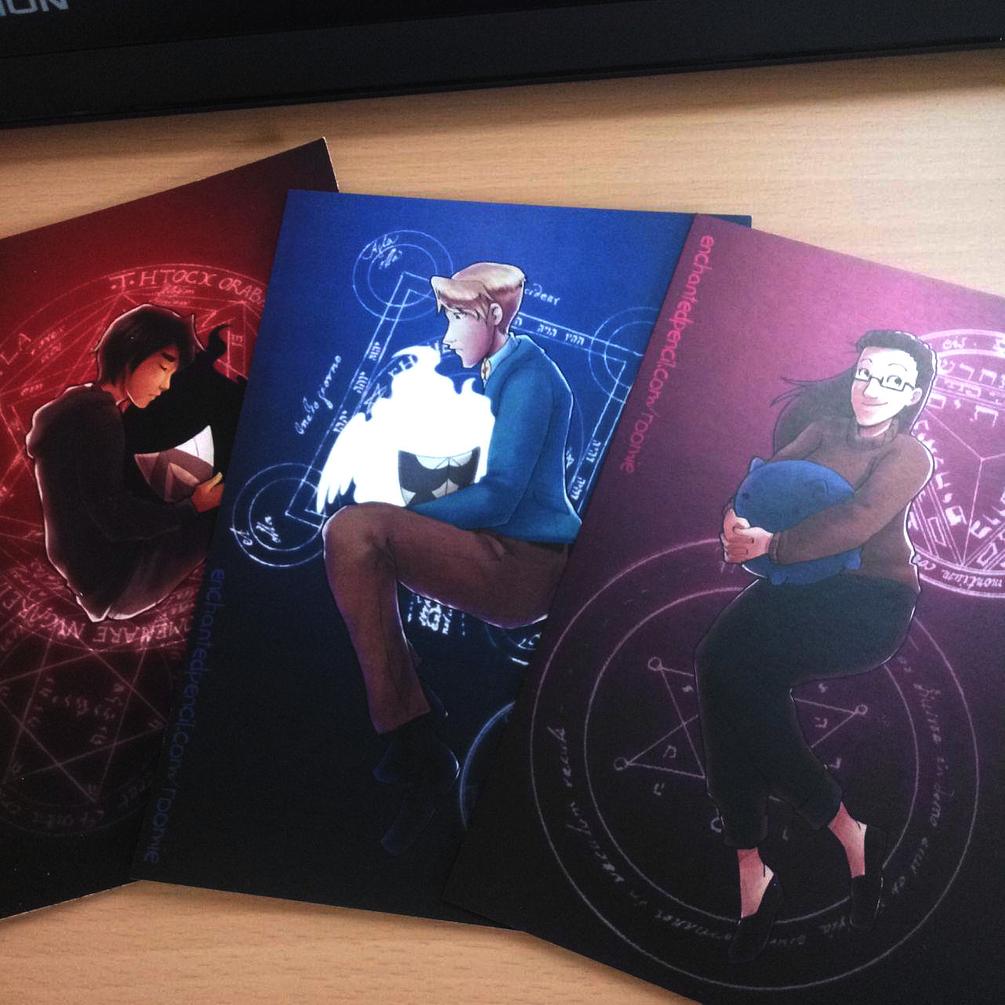 The Roommate From Hell - postcard set