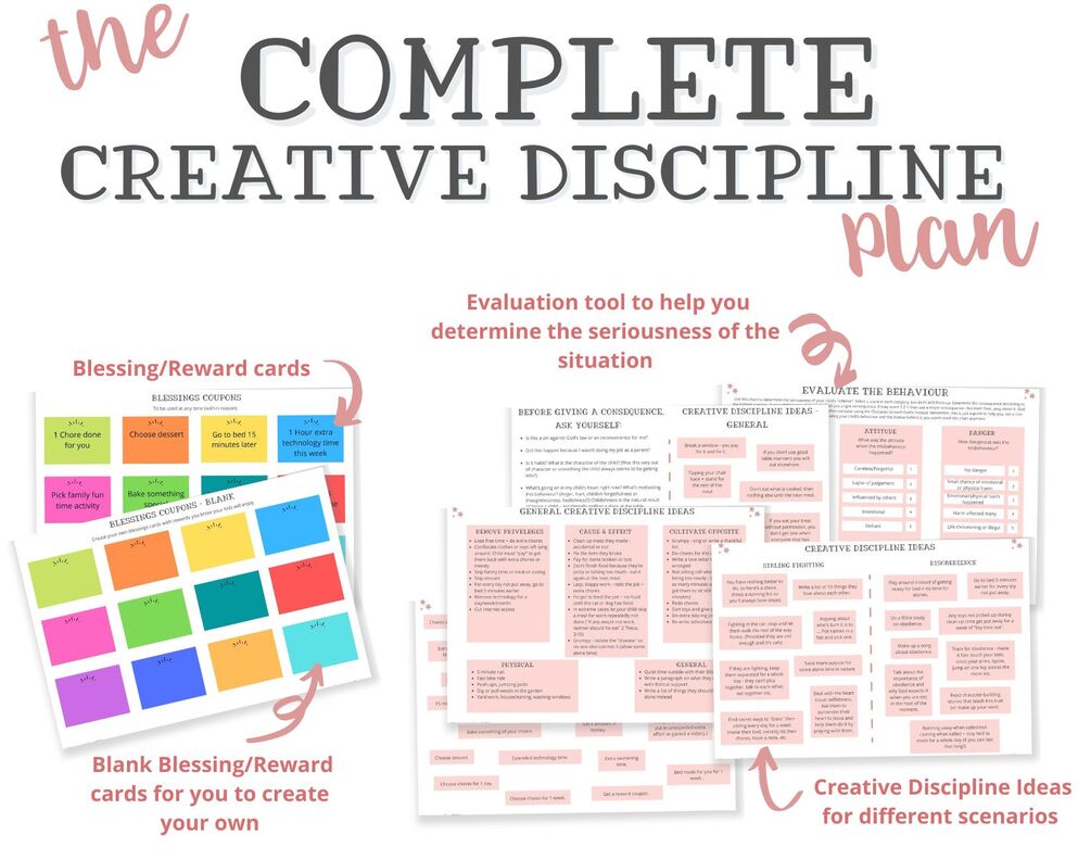 Creative Discipline Ideas Pack