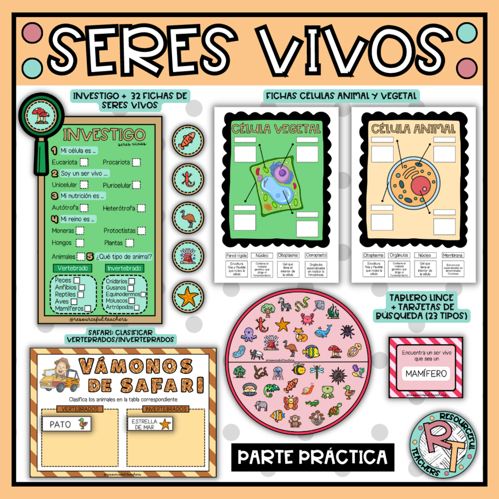 SERES VIVOS PARTE PRÁCTICA
