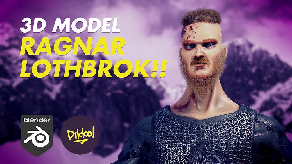 Ragnar Lothbrok 3D model