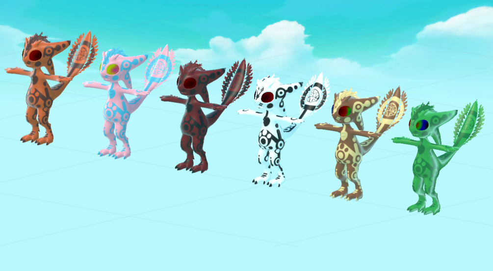 VRChat "Chibi" Avali Avatar