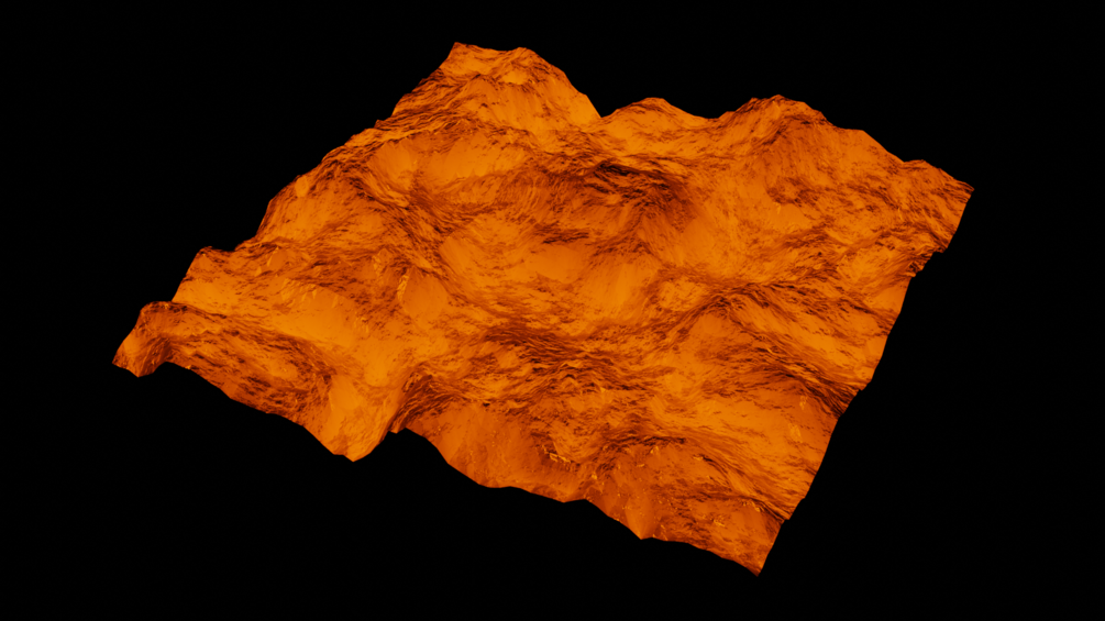 Realistic Procedural Lava Material