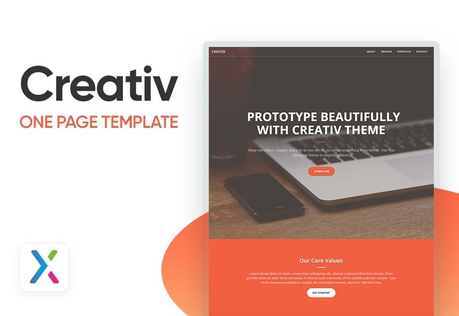 Creativ Axure Template