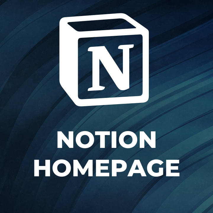 Basic Notion Homepage (Notion Template)