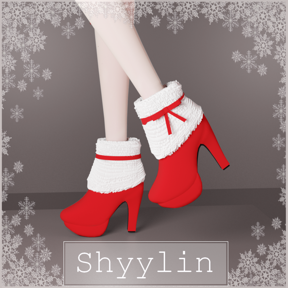 Christmas Platform Heels