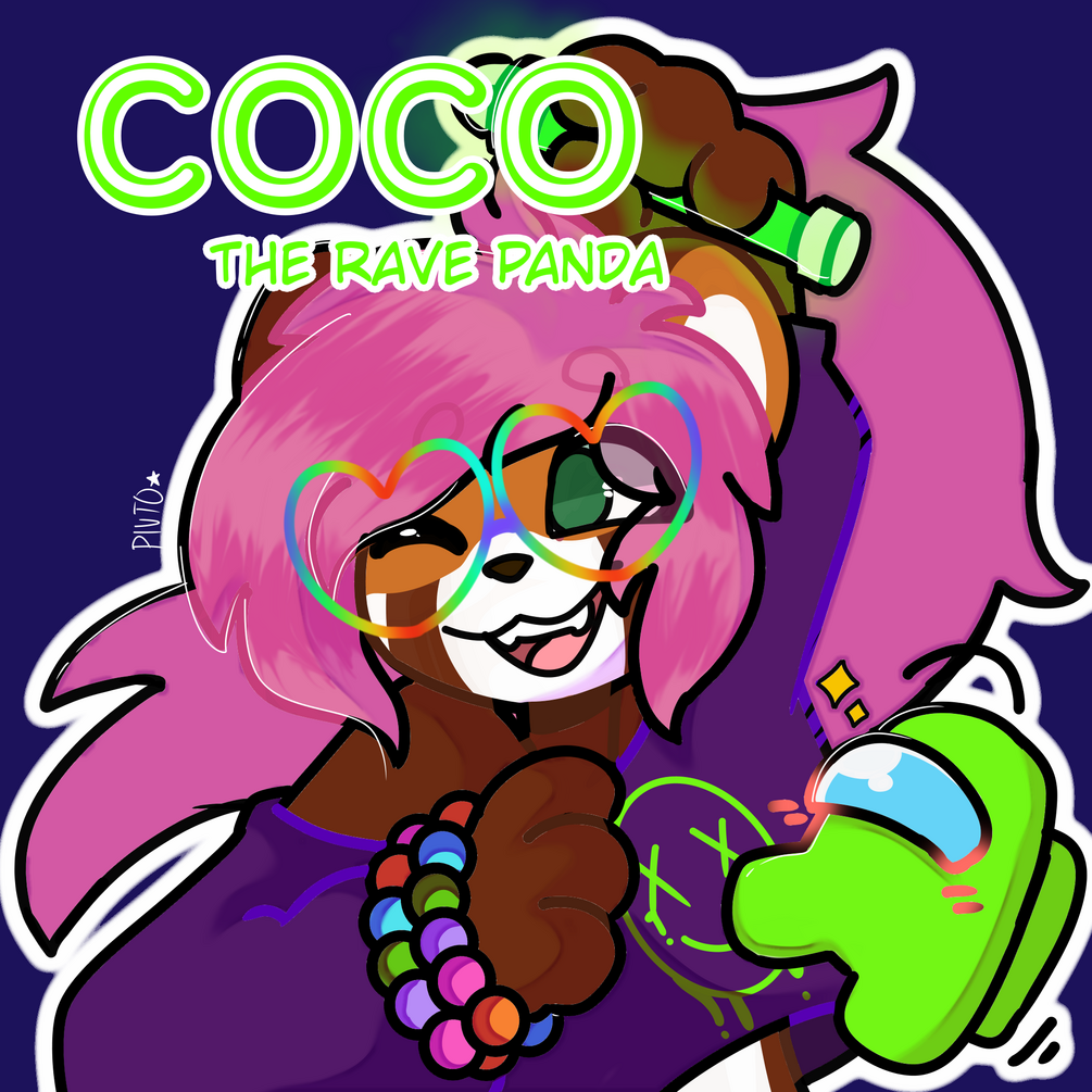 Coco The Rave Panda