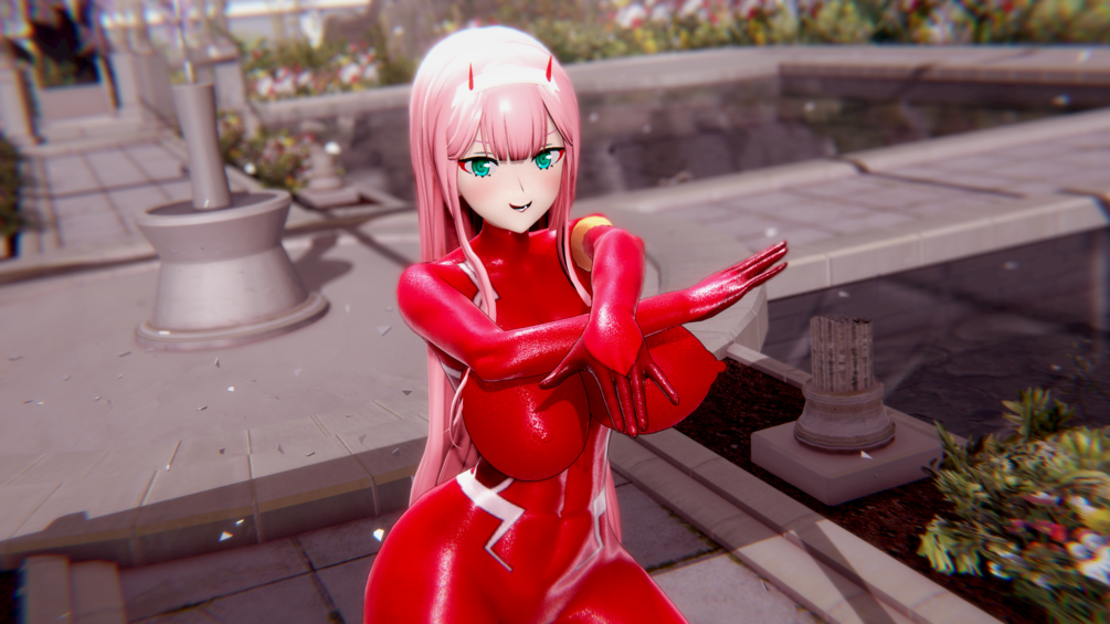 zero two preset card (koikatsu kkuss)