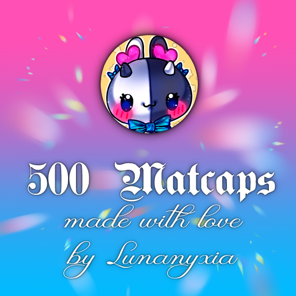 500 matcaps ♡ V.2