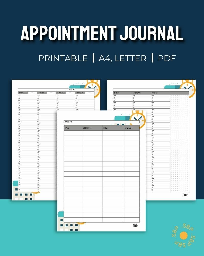 Appointment journal