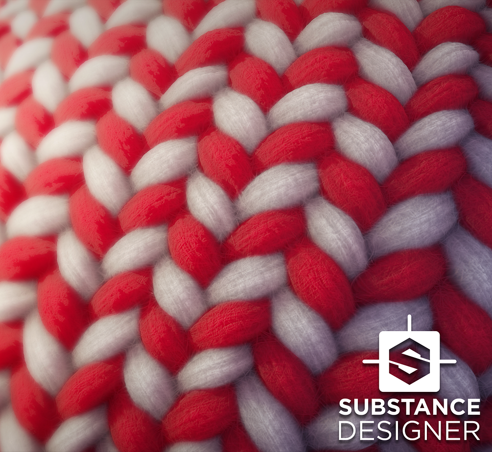 Substance Material | Wool Knit ( .sbsar )