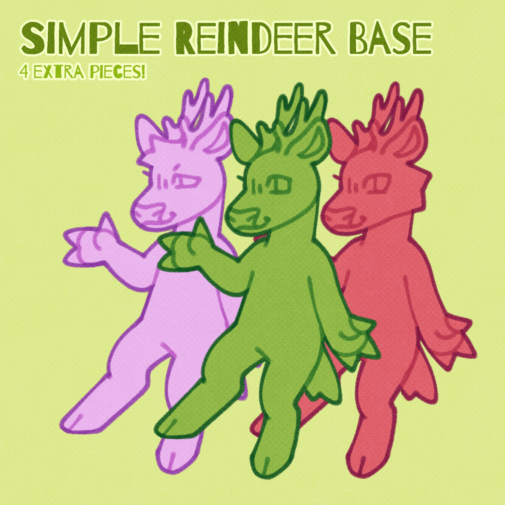 Simple Reindeer Base 🦌