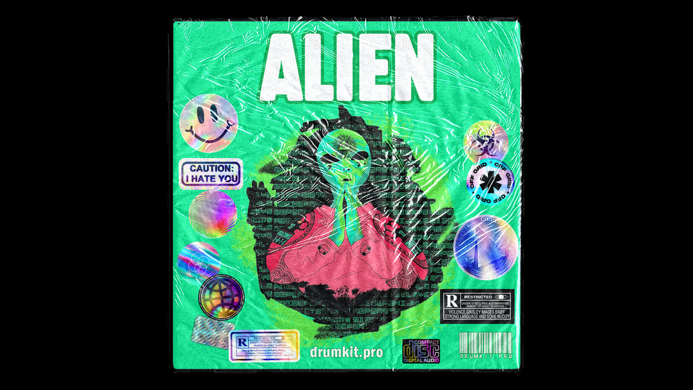 Alien Trap Drum Kit