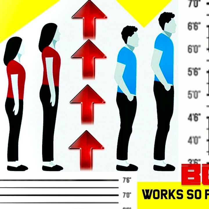 Grow 4 To 6 Inches The Fastest Way! Super Height Booster! Works So Fast ...