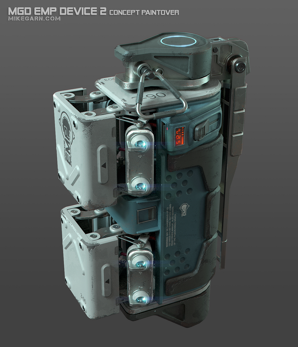 MGD EMP Device 2 - Concept Paintover