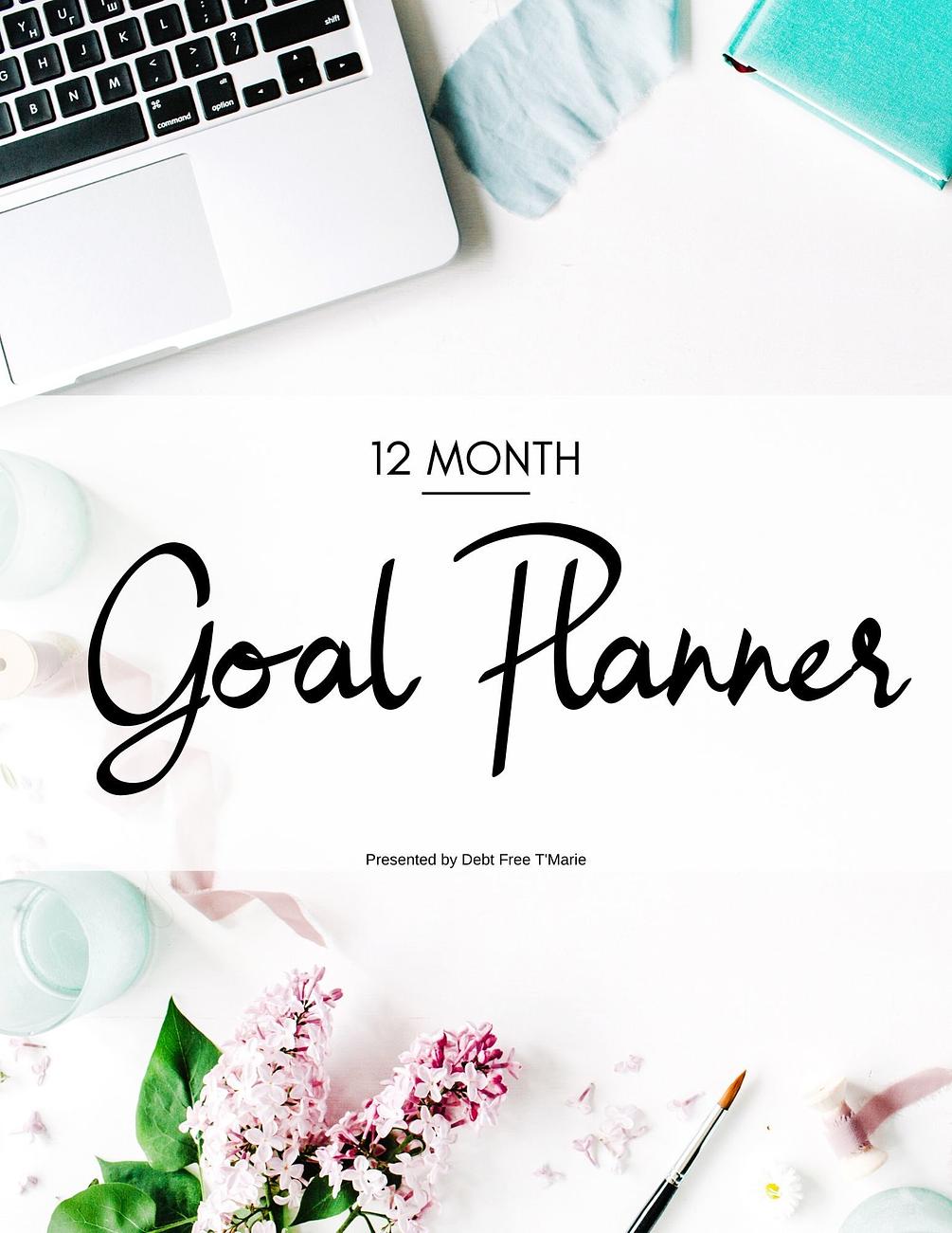 12 Month Goal Planner