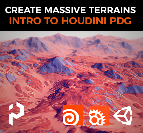Create Massive Terrains with Houdini PDG