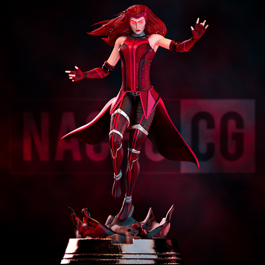 Wanda - Scarlet Witch - Statue