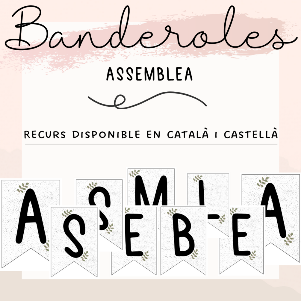 Banderines título asamblea