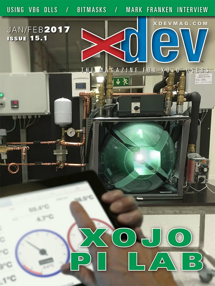 Issue 15.1 ("Xojo Pi Lab")