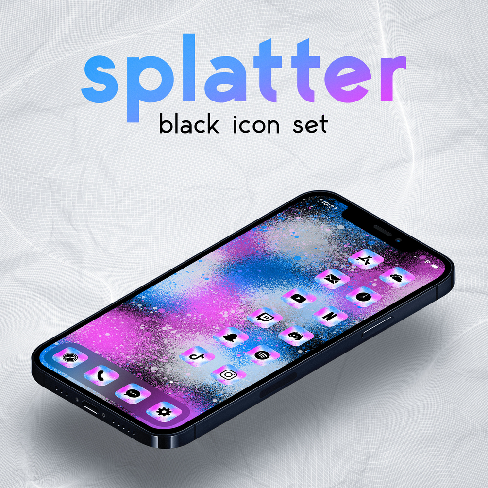 Splatter Icon Pack