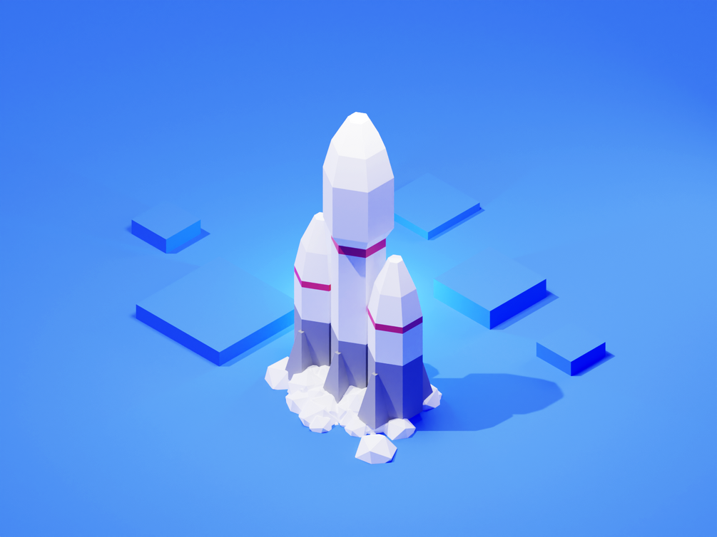 Free 3d Rocket Launch Animation 