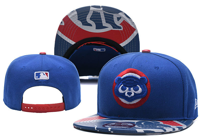 Chicago Cubs Cubbie Bear Snap Back Hat