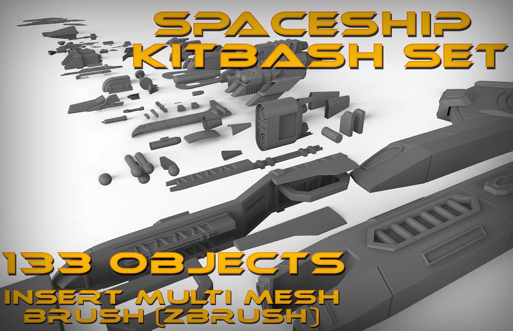 SpaceShip KitBash Set