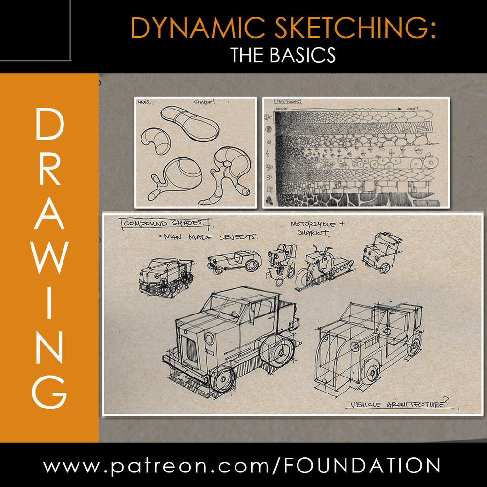 Foundation Patreon - Dynamic Sketching: Basics