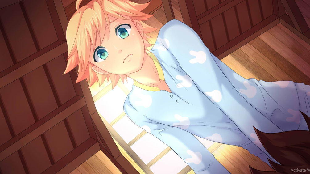 Cutscene Keitaro กับ Hunter เฝ้าไข้