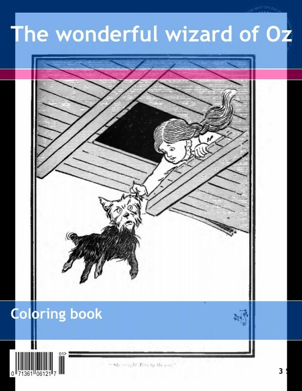 The wonderful wizard of Oz Coloring book