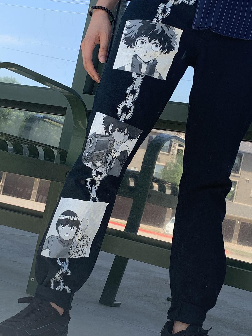 Custom Anime Jeans