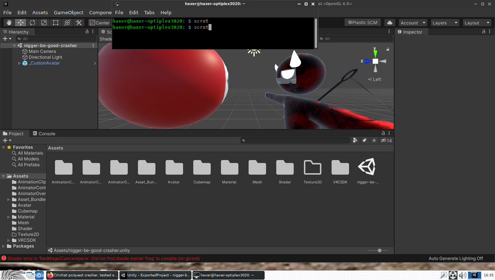 Vrchat pc/quest crasher, tested on new user alt acc
