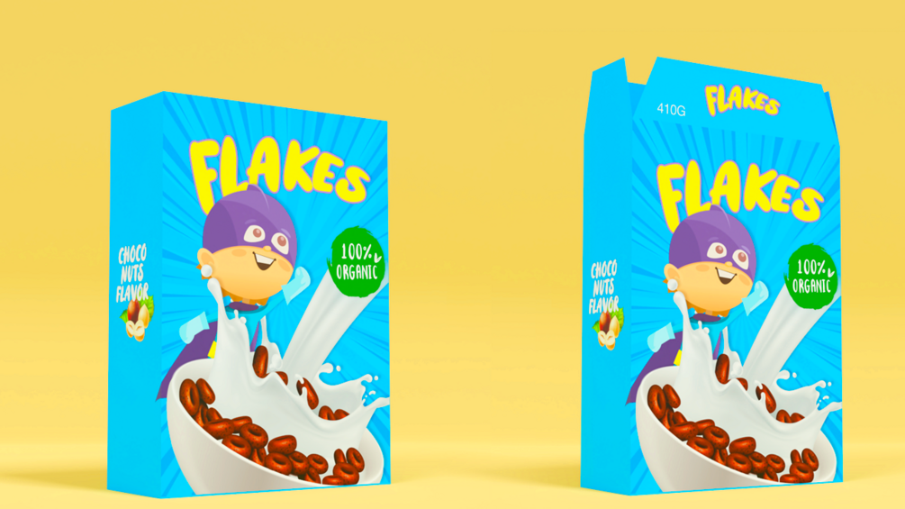 Royalty Free Cereals Box Texture