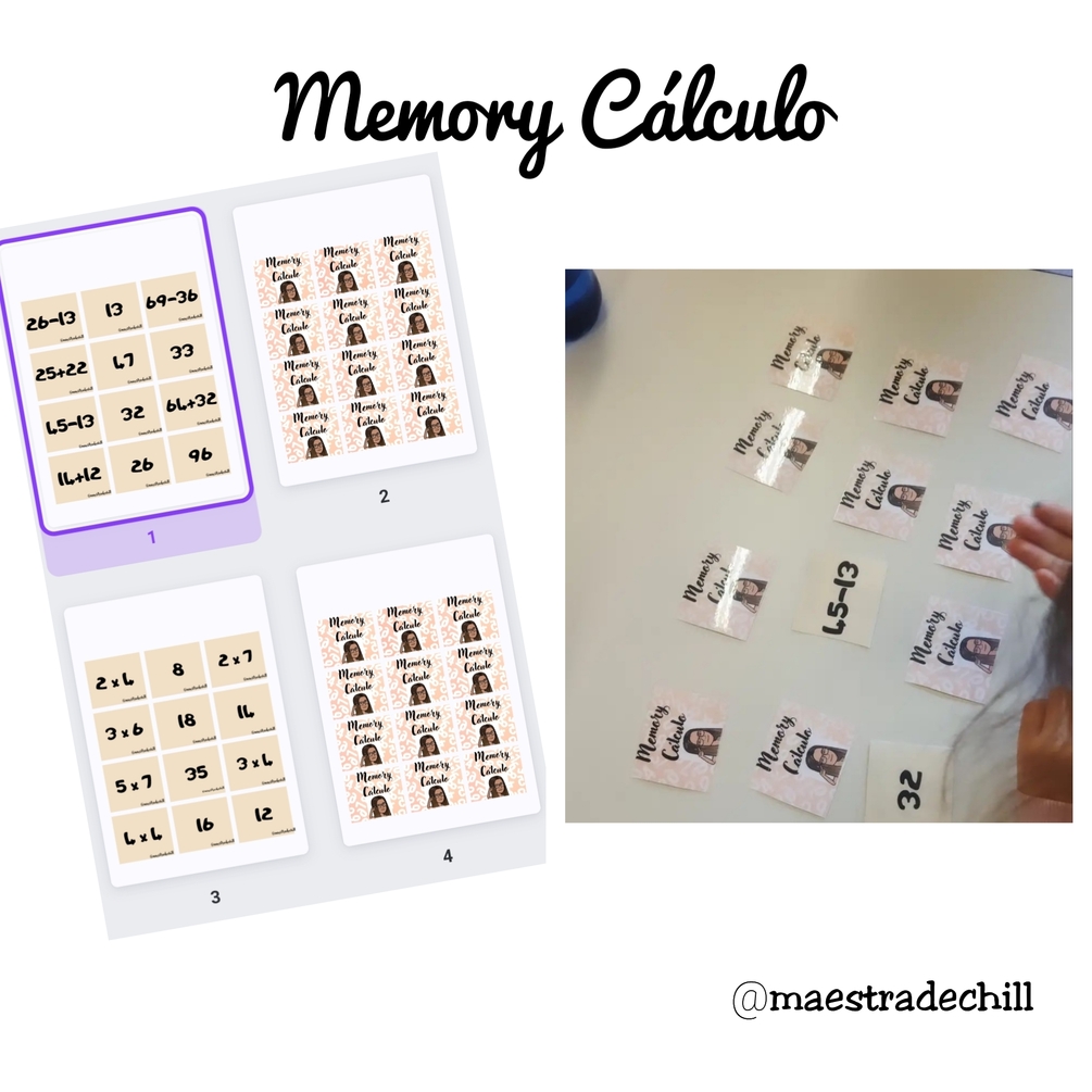 Memory Cálculo