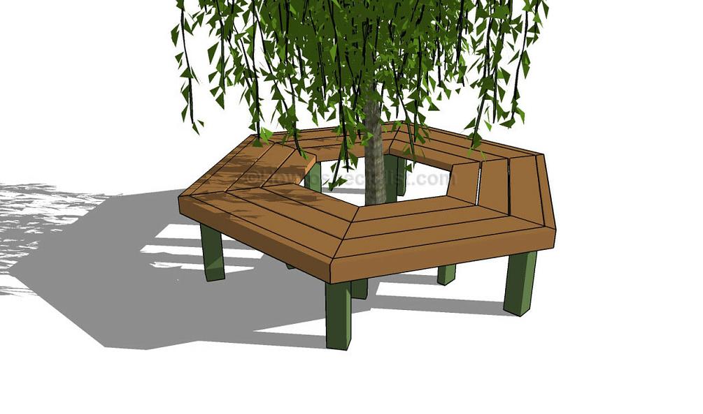 Tree Bench Plans
