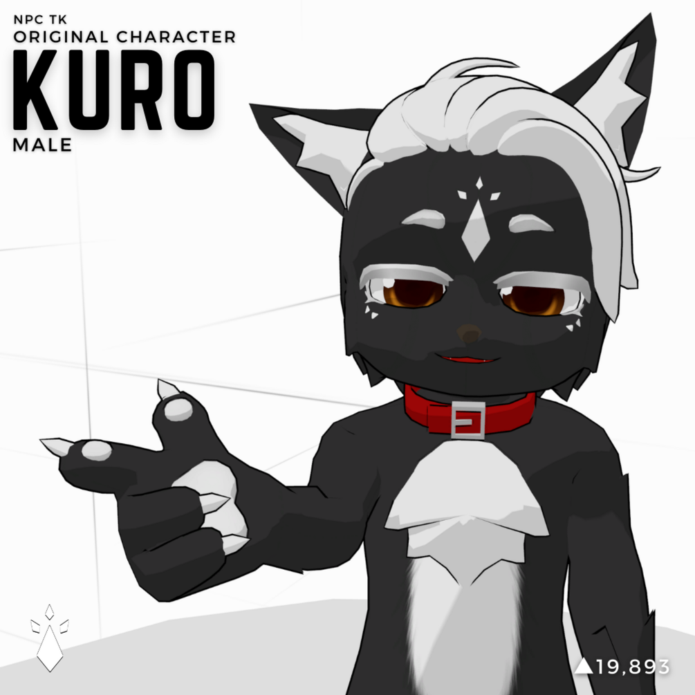 [VRC Avatar] Original Character - Kuro Male