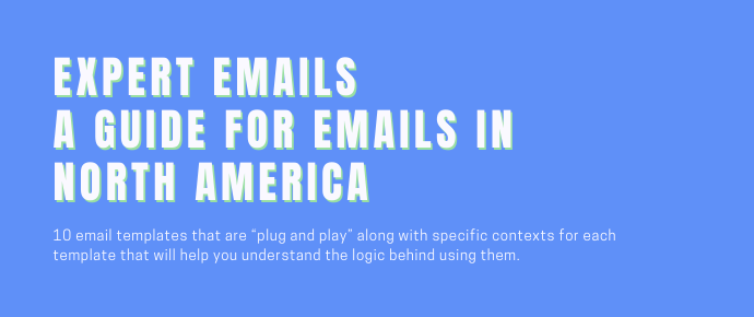 Expert Emails - A Guide For Emails in North America