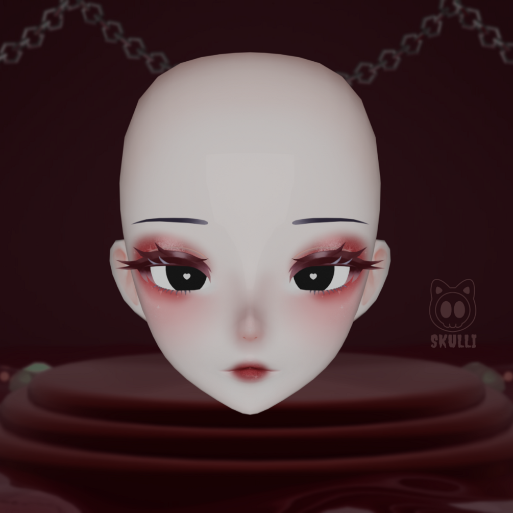 Valentine Glam Makeup for Cici's Head [Personal/Commercial]