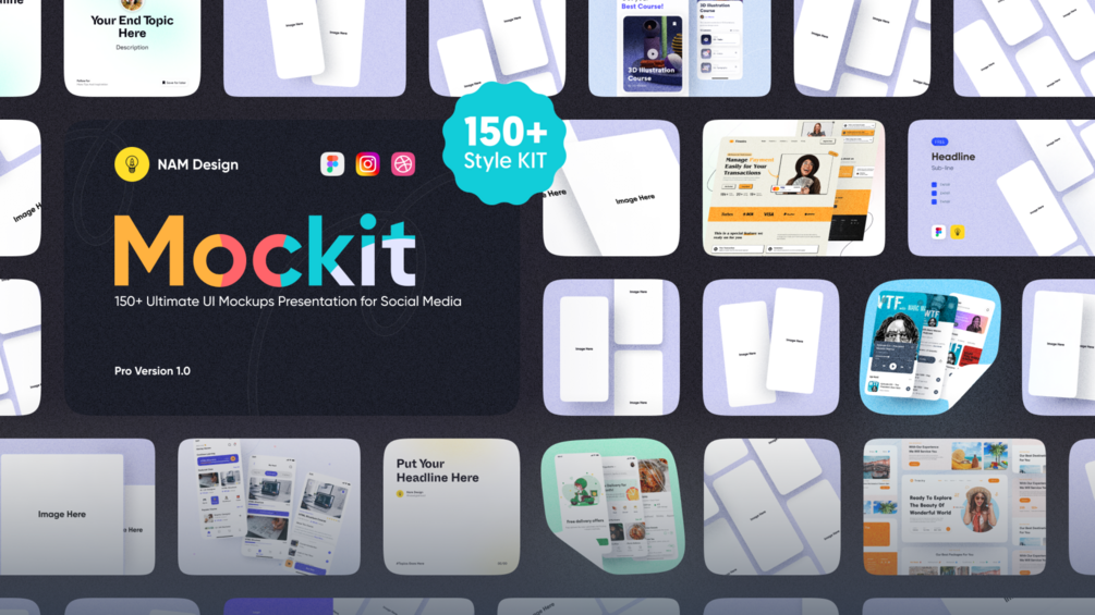 Mockit UI - Ultimate UI Mockup Presentation Kit