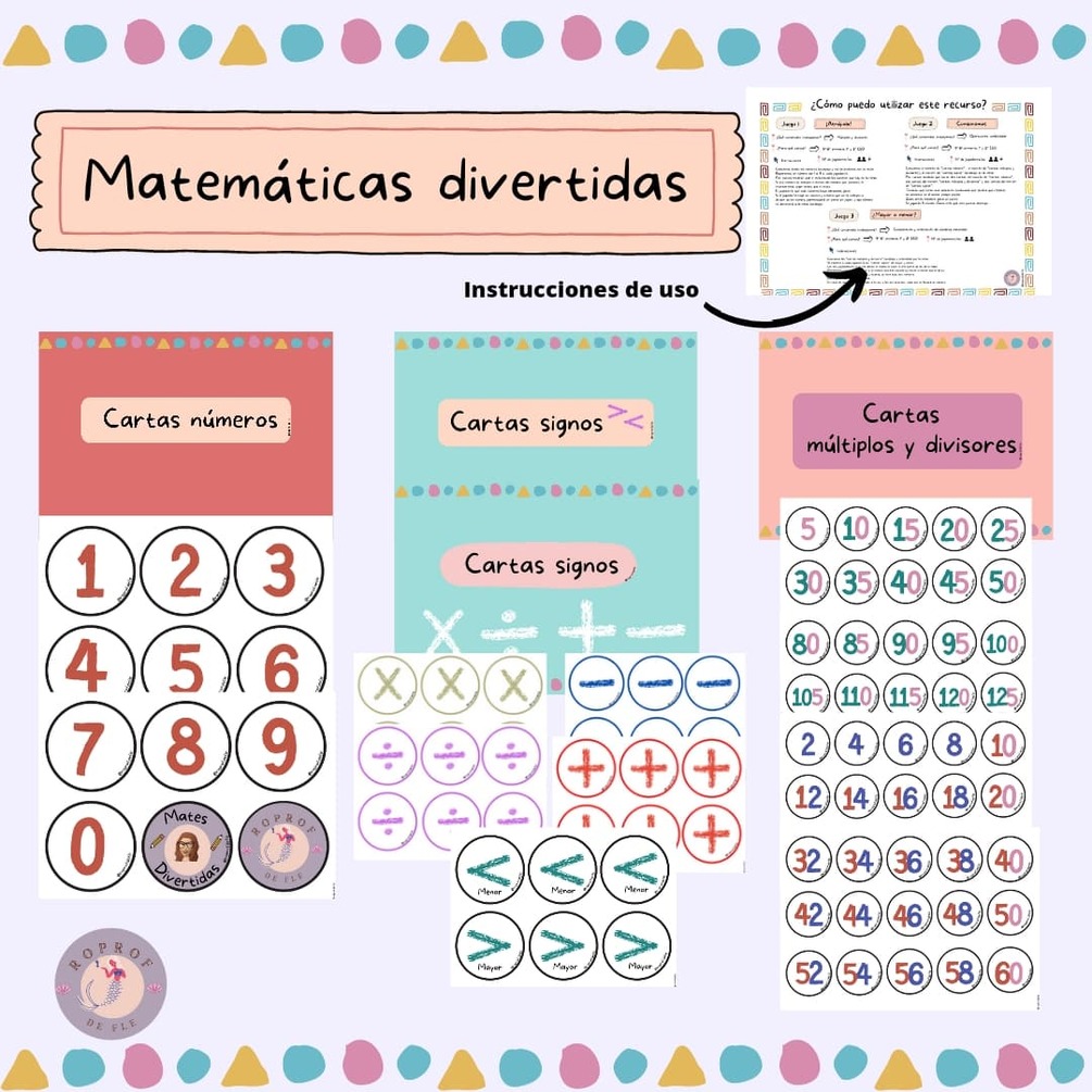 MATEMÁTICAS DIVERTIDAS